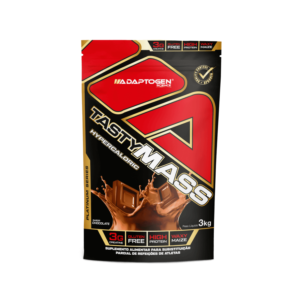 Tasty Mass Hipercalórico Chocolate 3kg | Adaptogen Science